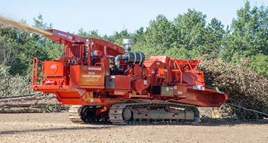 30/36 Whole Tree Drum Chipper