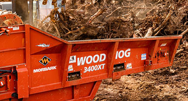 3400X Wood Hog Horizontal Grinder